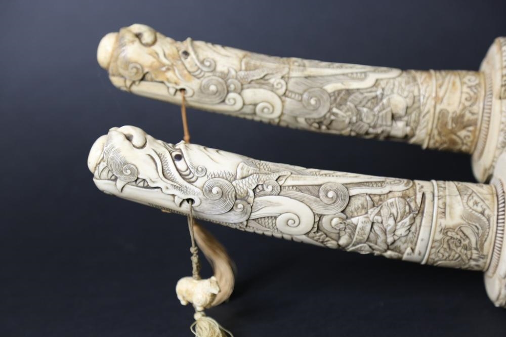 Japanese School, 19th Century | An outstanding and rare pair of ...