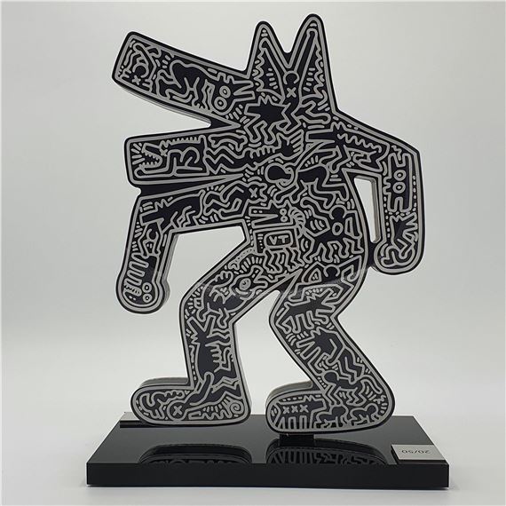 Keith Haring | Barking Dog, Sculpture Edition Studio | MutualArt
