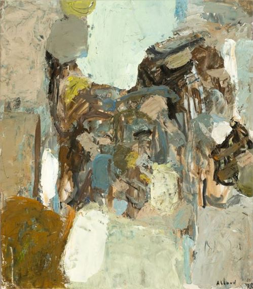 Shafic Abboud | Gouache on paper (1960) | MutualArt