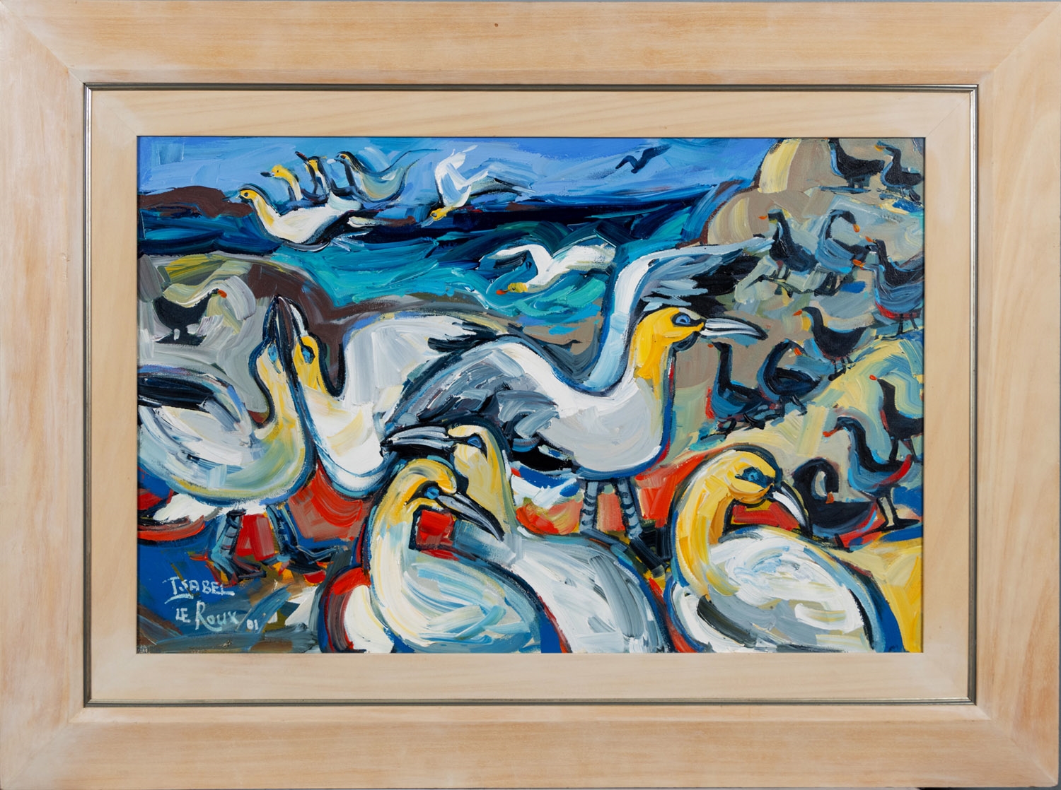 Isabel le Roux | seagulls | MutualArt