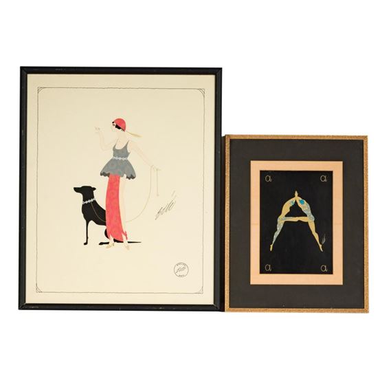 Erté | Two Works | MutualArt