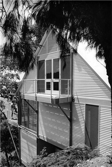 David Moore | A three-level house designed by architect Peter Stronach ...