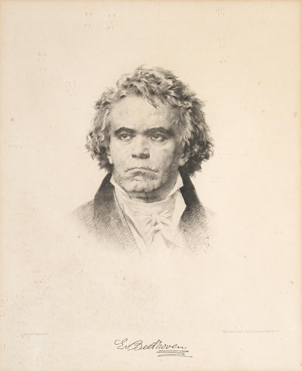 Julius Schmid | Portrait of Beethoven | MutualArt