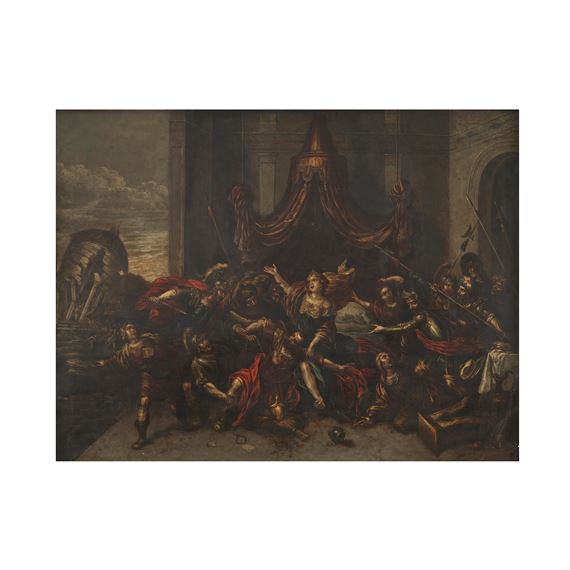 Peeter Sion | Samson capturé par les Philistins | MutualArt