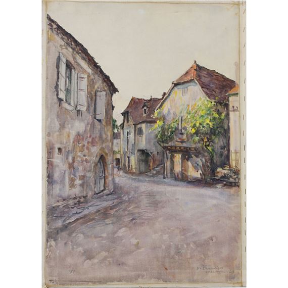 Pietro De Francisco | Veduta di Carennac | MutualArt