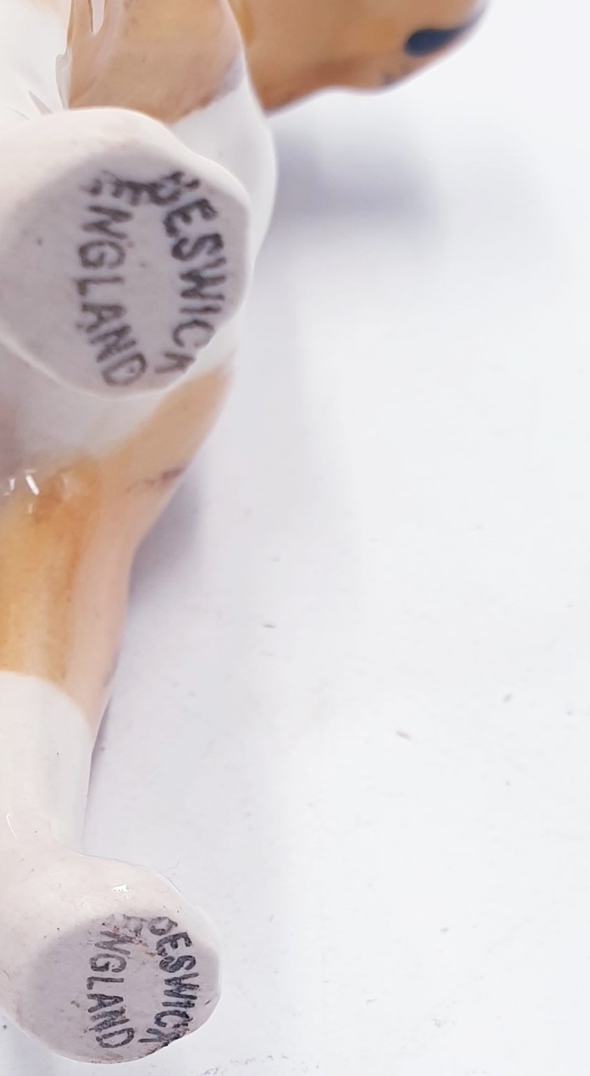 Arthur Gredington | BESWICK Large 14cm MODEL OF A BOXER DOG CH BLUE ...