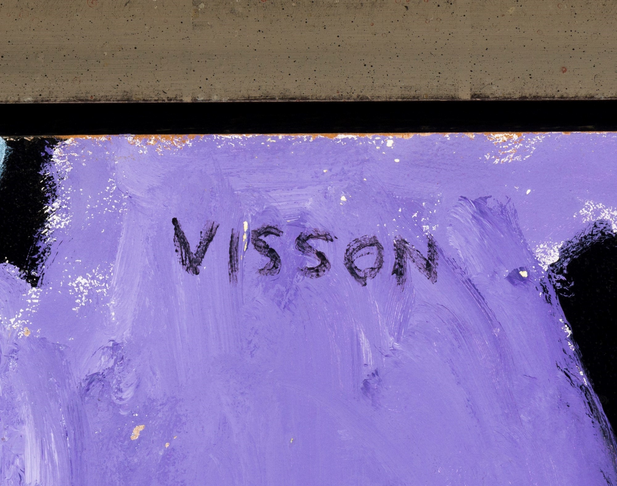 Philippe Visson | Philippe Visson (1942-2008), Composition aux masques ...