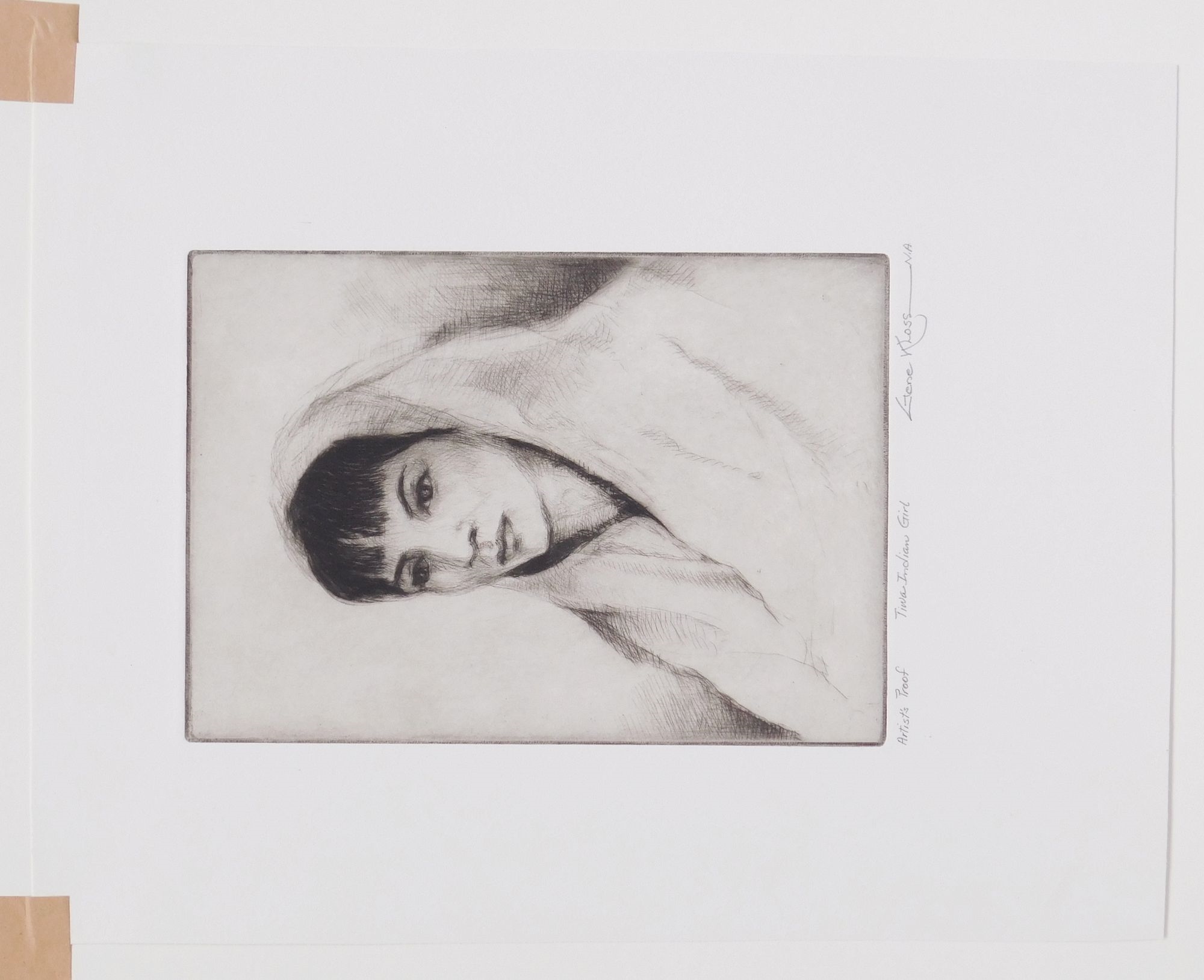 Alice Gene Kloss | Tiwa Indian Girl (1979) | MutualArt