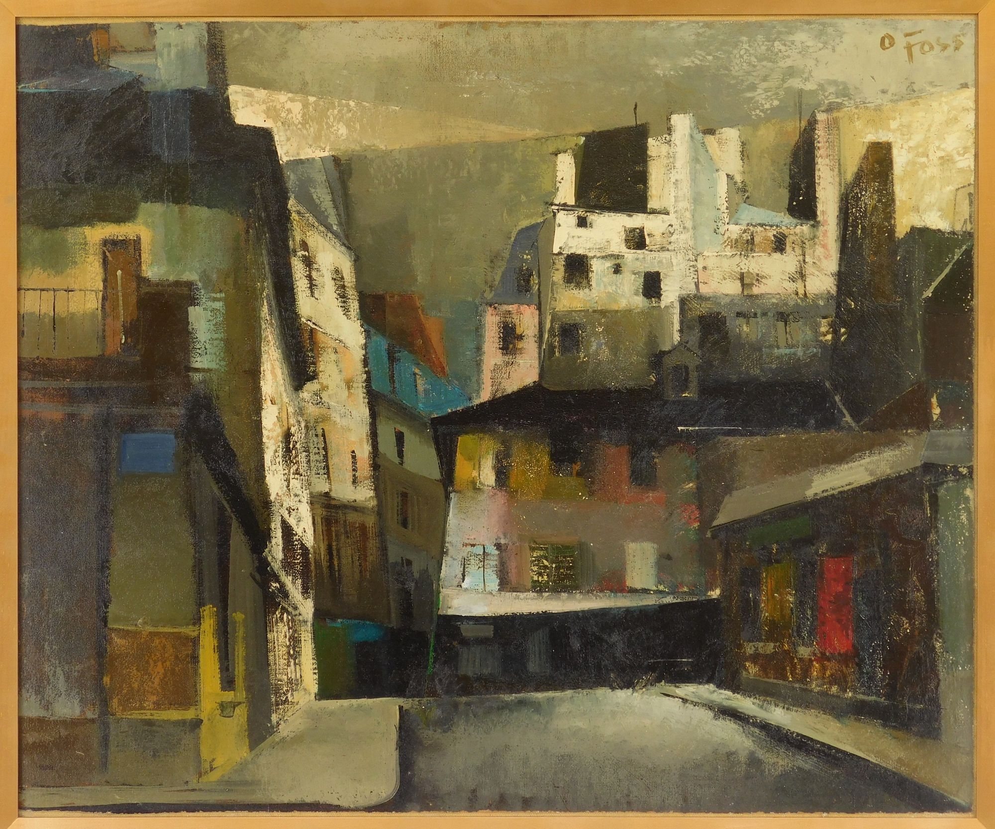Olivier Foss | Pairs Street Scene | MutualArt
