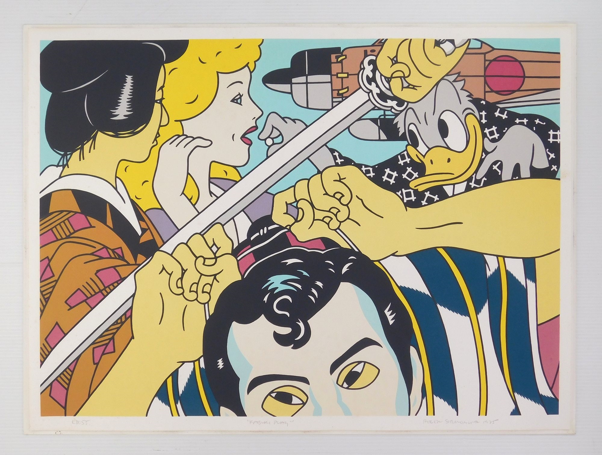 Roger Shimomura | Kabuki Play (1985) | MutualArt