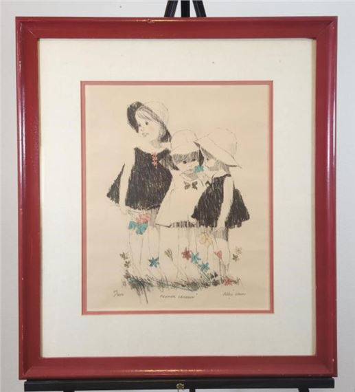 Allen Ulmer | Flower Children Allen Ulmer Signed LE Print | MutualArt