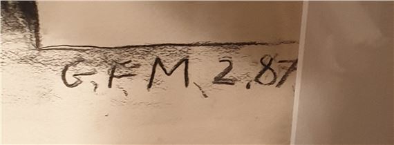 George Frederick Mallalieu | STANDING ON THE FEET OF A LARGE STANDING ...