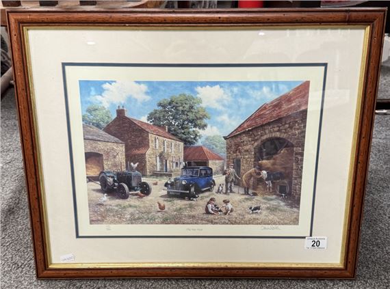 Kevin Walsh | A signed limited edition print The Vets Visit by Kevin ...