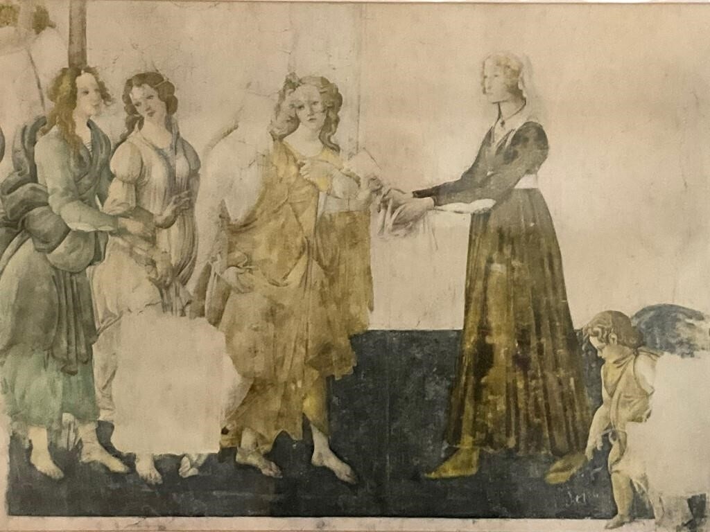 Sandro Botticelli | Sandro Botticelli Print Of 4 Ladies | MutualArt