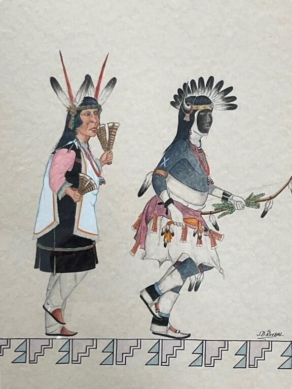 Jose D. Roybal | Watercolor Painting On Paper | MutualArt