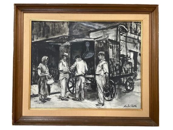 Rubi Roth | Dock Scene | MutualArt