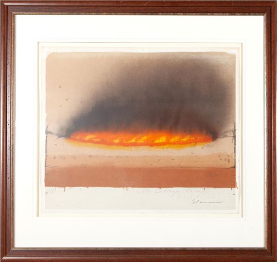 Tim Storrier | SITE, BLAZE LINE | MutualArt