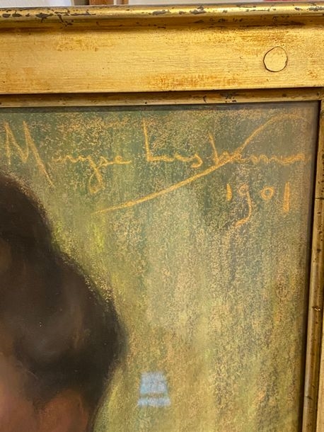 Marie-Louise Lustremant | Portrait of her sister Marcelle Cans Enhanced ...