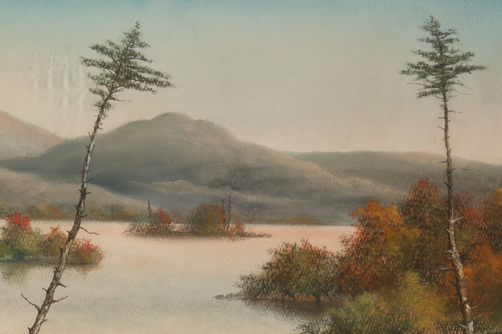 Alfred Worsley Holdstock | Alfred Worsley Holdstock Pastel on Paper Red ...