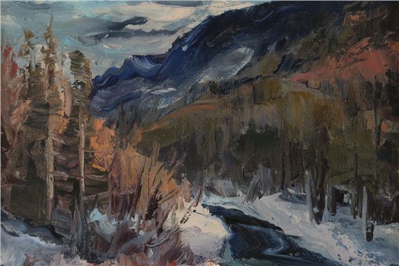 Léonard Parent Basque | Leonard Parent Basque Impressionist Painting ...