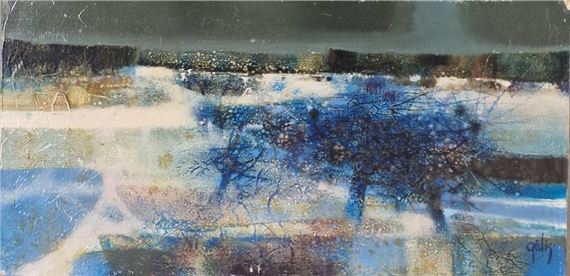 Daniel Gélis | Snowy landscape | MutualArt