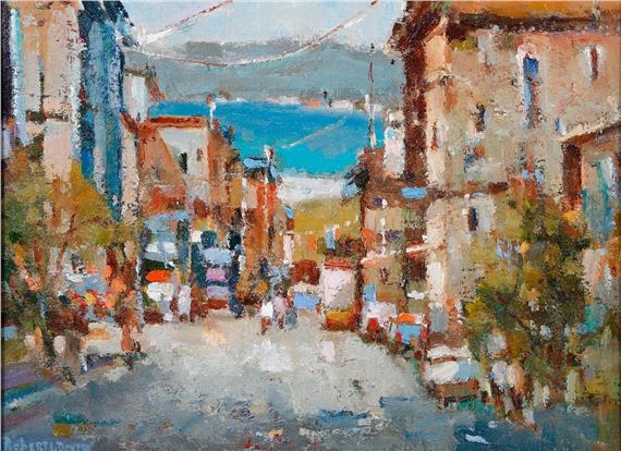 Robert L. Davis | Red Awning (1930) | MutualArt