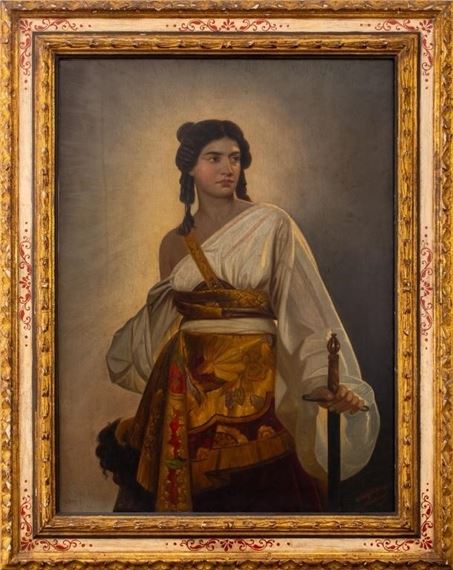 August Riedel | Judith with the Head of Holofernes (1877) | MutualArt
