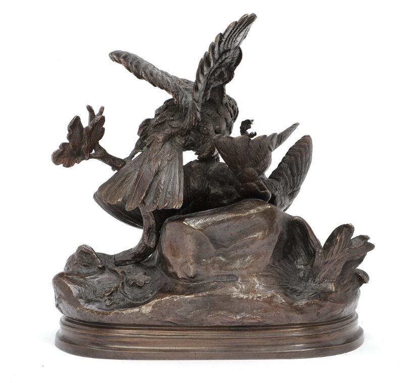 Jules Moigniez | Birds fighting | MutualArt