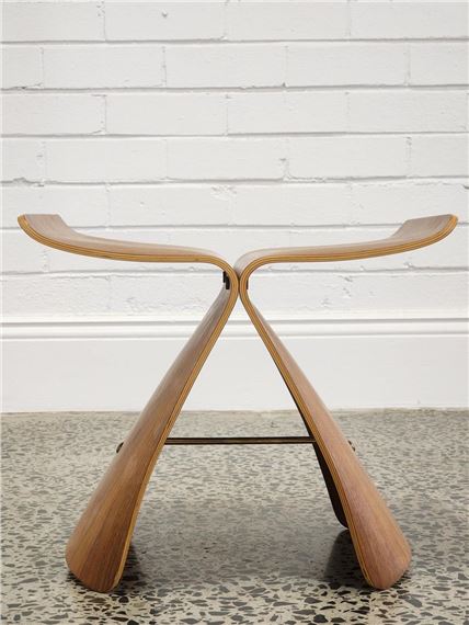 Sori Yanagi | Bent ply Sori Yanagi replica butterfly stool (38 x 42 x ...