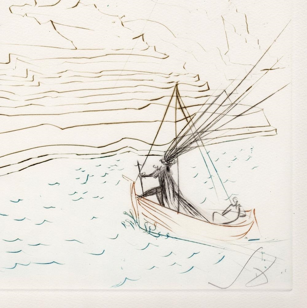 Salvador Dalí | Salvador Dali Tristan Etching Signed Limited Framed ...