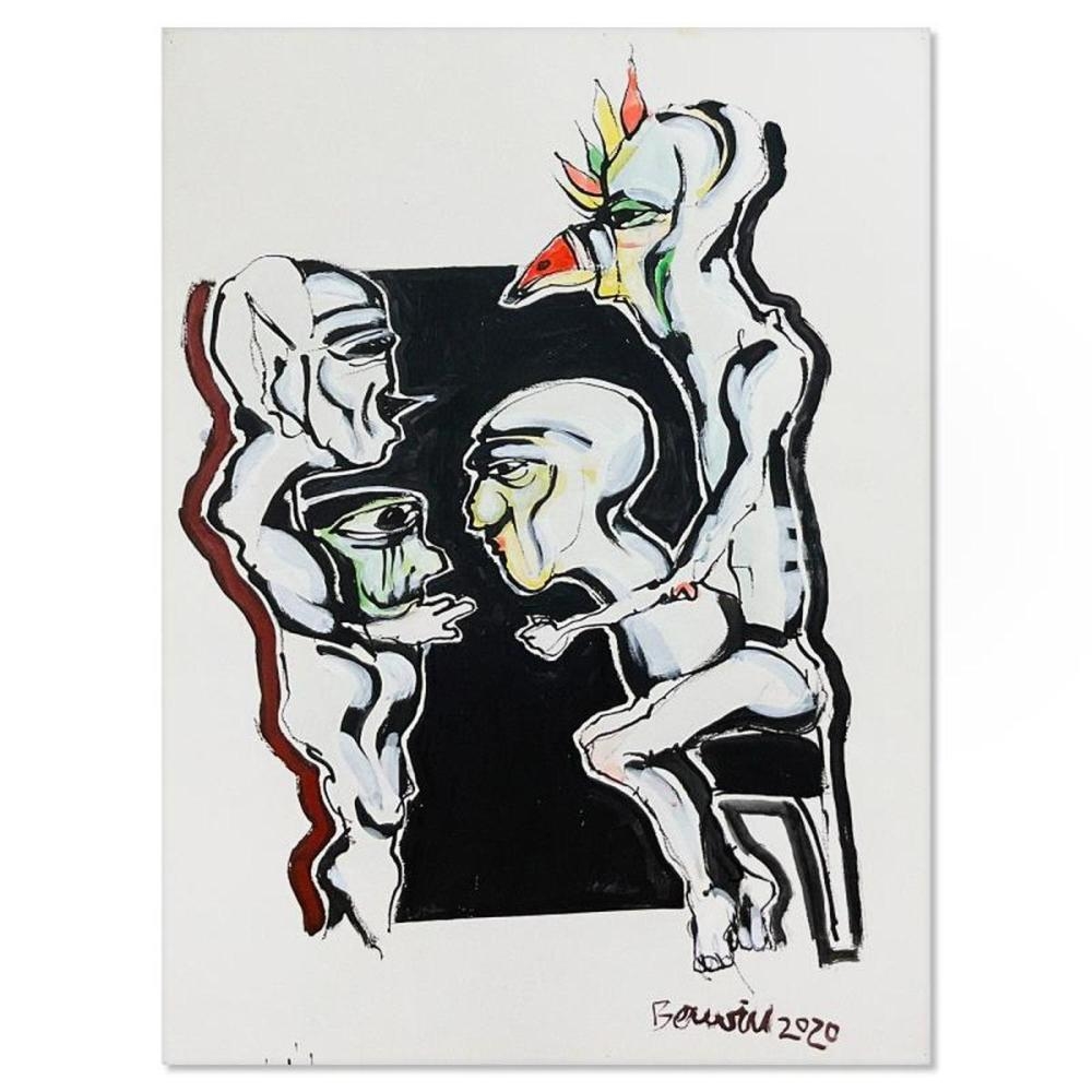 Milton Berwin | Milton Berwin (1925-2023), Original Painting (30 x 22.5 ...