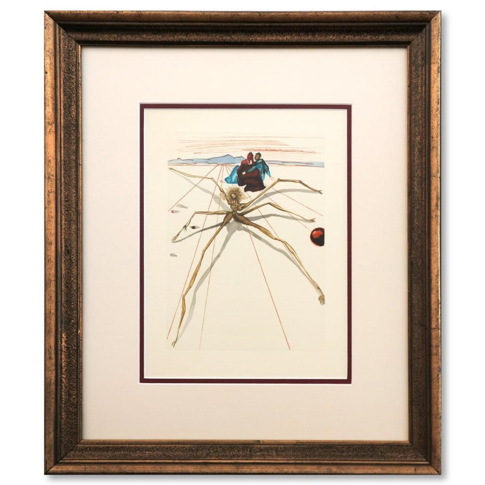 Salvador Dalí | Salvador Dali- Original Color Woodcut on B.F.K. Rives ...