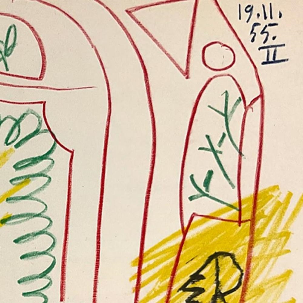 Pablo Picasso | Pablo Picasso (1881-1973), Carnet de Californie 19.11. ...