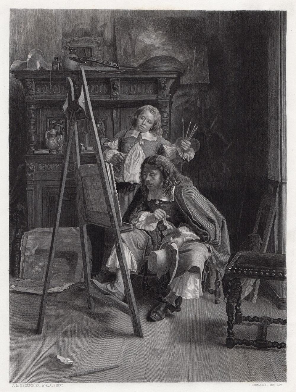 Jean-Louis-Ernest Meissonier | Ernest Meissonier The Critic 1879 ...