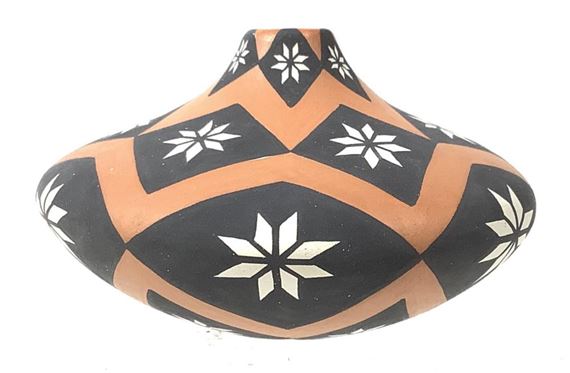 Dorothy Torivio | Dorothy Torivio Signed Acoma Pottery Pot | MutualArt