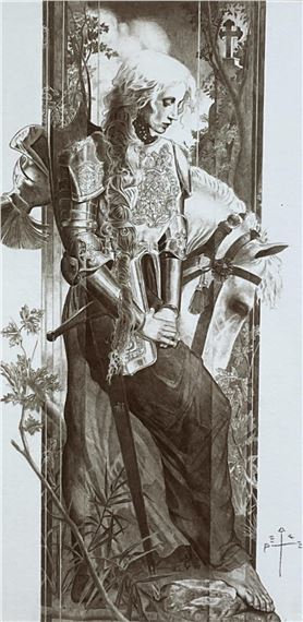 Manuel Nunez | Manuel Nunez The Cross Before Me Graphite On Paper ...