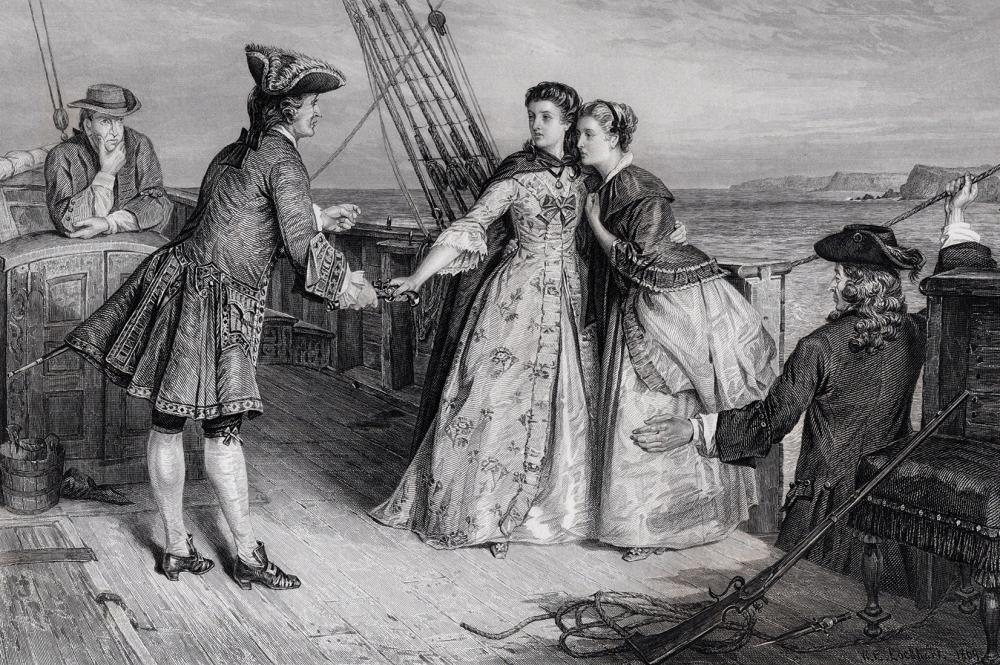 William Ewart Lockhart | William LOCKHART 1800s Engraving Minna defends ...