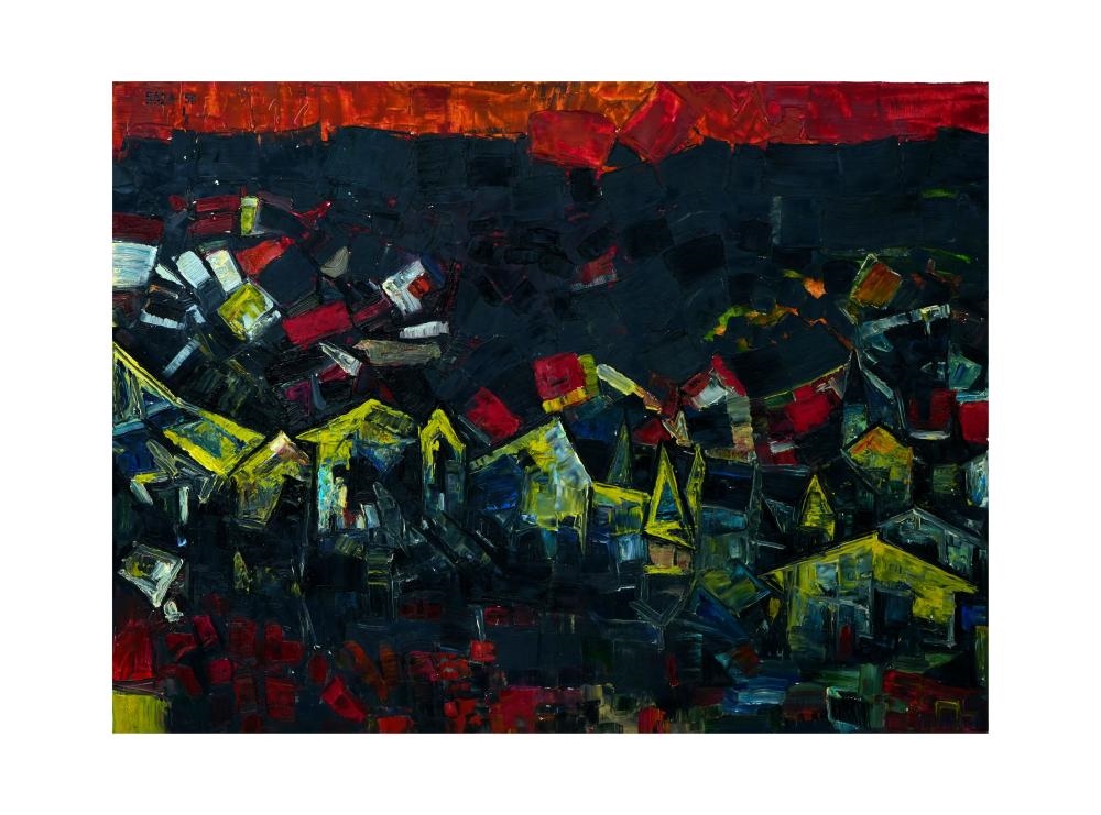 Syed Haider Raza | Ankuran (1987) | MutualArt