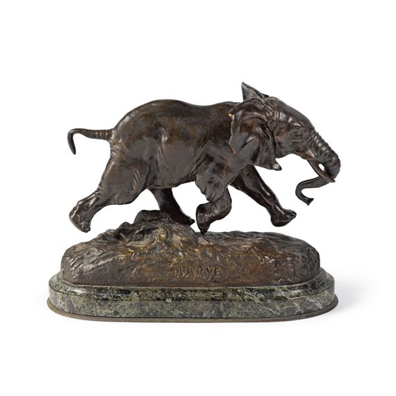 Ferdinand Barbedienne | Eléphant du Sénégal (Elephant of Senegal ...