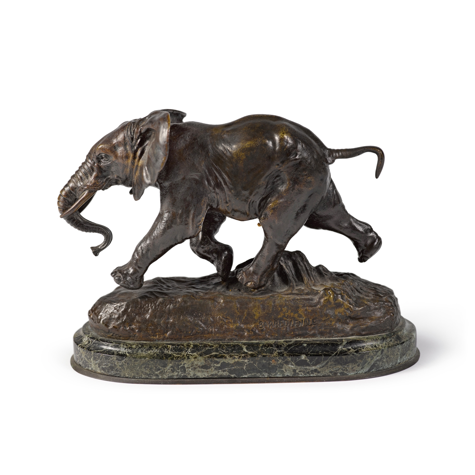 Ferdinand Barbedienne | Eléphant du Sénégal (Elephant of Senegal ...