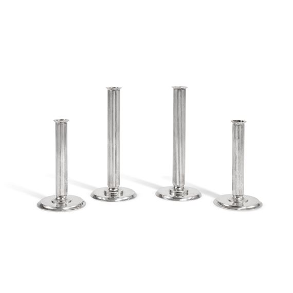 Sigvard Bernadotte | Two Pairs of Danish Candlesticks (1945 - 1977 ...