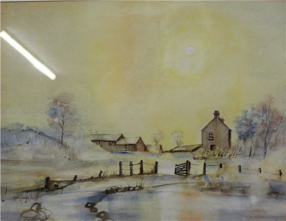 Harold Jones | Watercolour signed by Harold Jones, No 4 Pant-y-Buarth ...