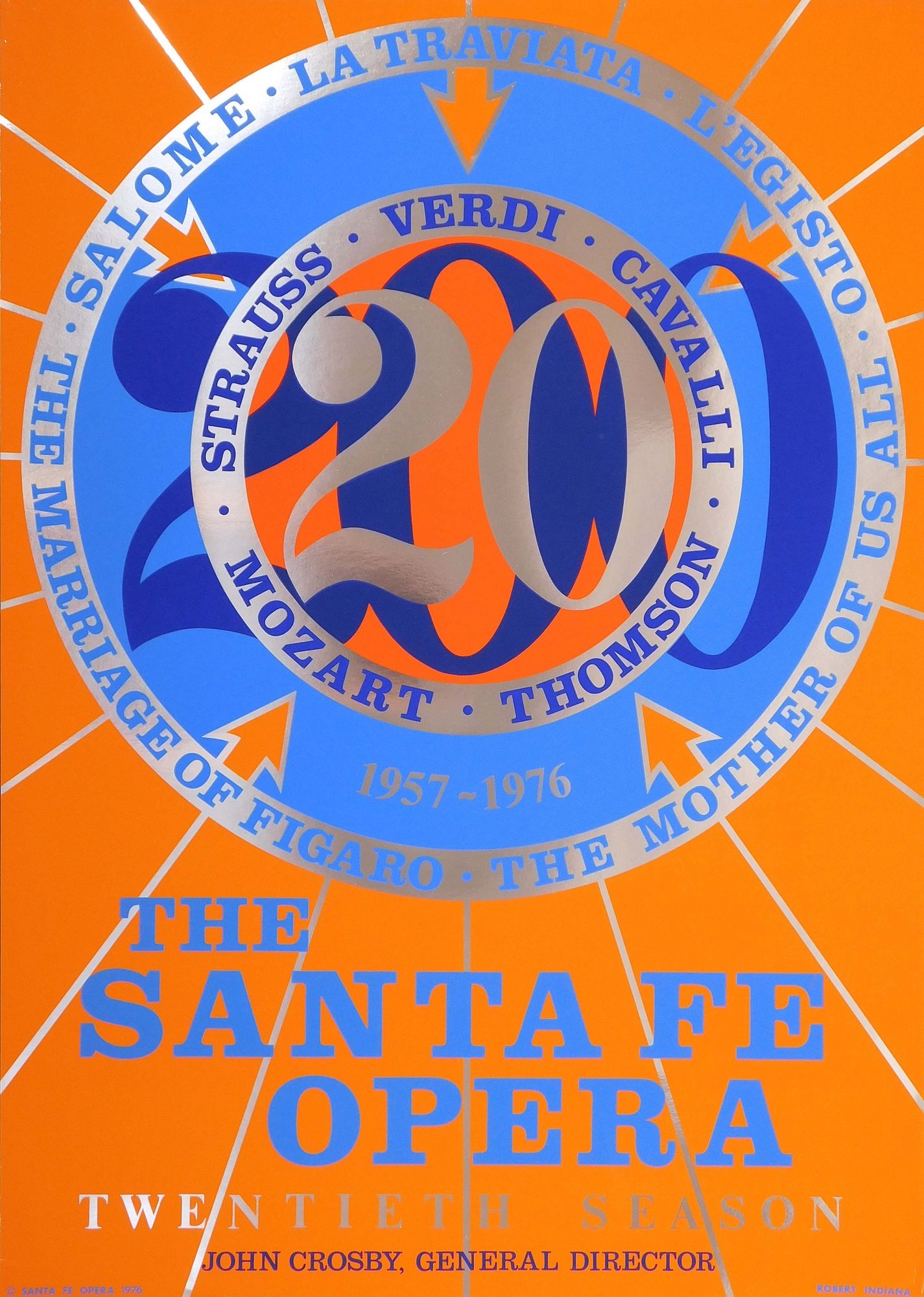 Robert Indiana | Santa Fe Opera (1976) | MutualArt