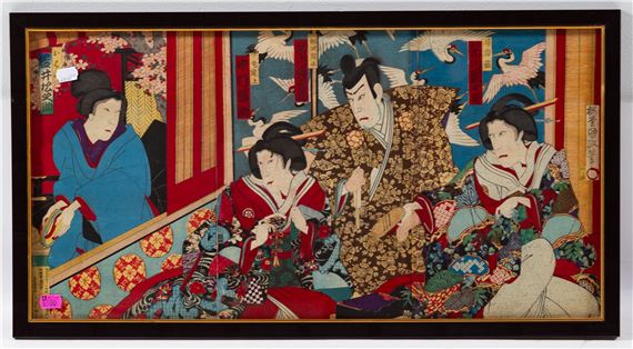 Utagawa Kunimasa | Kabuki Actors | MutualArt