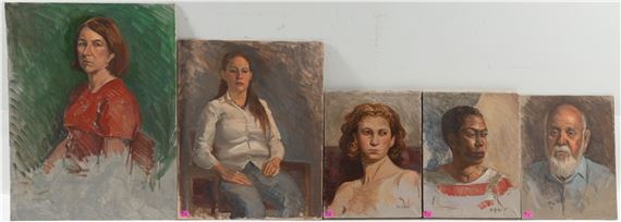 Nathaniel Gibbs | Five Portraits | MutualArt