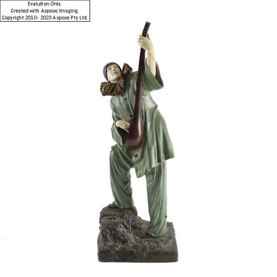 Demétre H. Chiparus | A FRENCH ART DECO PATINATED BRONZE FIGURE OF ...