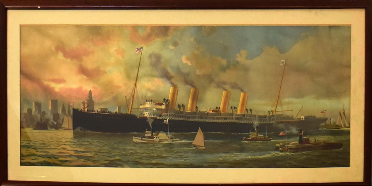 Fred Pansing | Ankunft der Kaiser Wilhelm der Große im Hafen von New ...