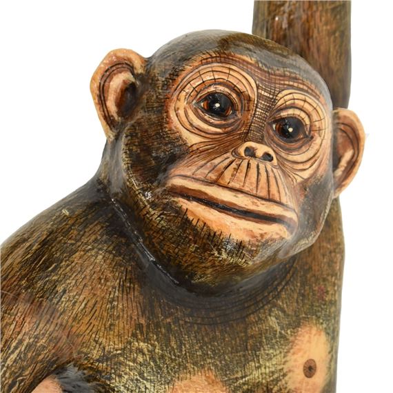 Sergio Bustamante | Hanging Monkey Sculpture | MutualArt