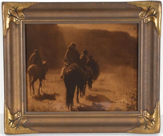 Edward S. Curtis | Edward S. Curtis. The Vanishing Race. Orotone ...