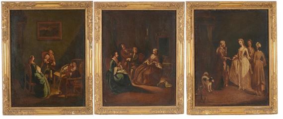 Pietro Longhi | 18th century Italian old master Pietro Longhi paintings ...